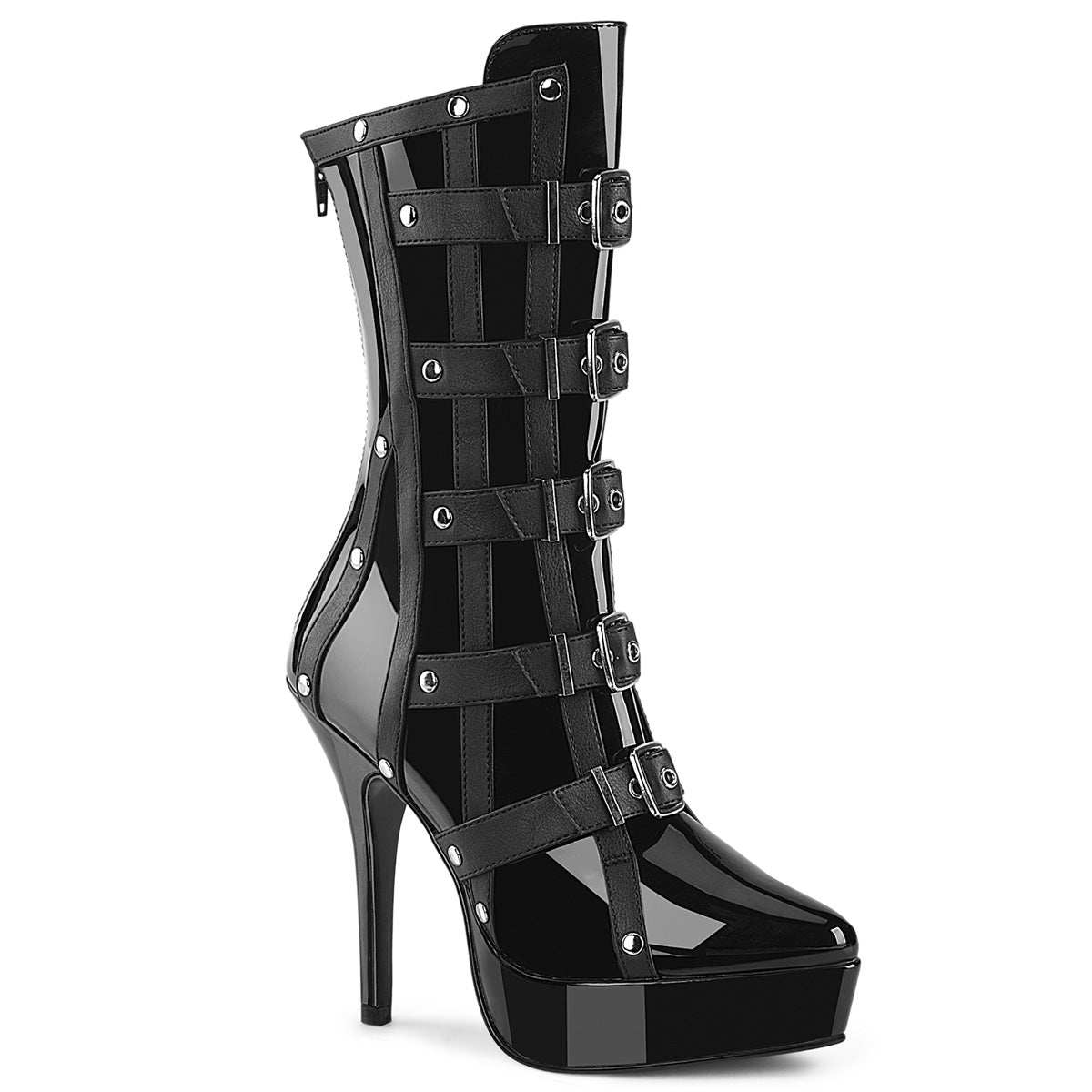 Devious Indulge-1038 Corset Deisgn Stiletto boots in Large Sizes ...