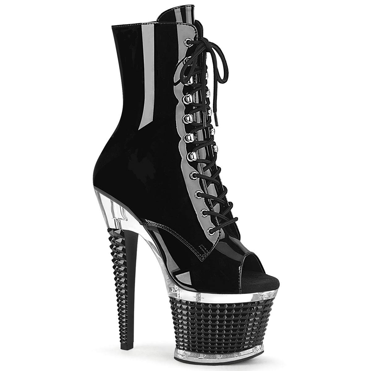 Pleaser Spectator-1021 Open Toe Platform Boots PA | OtherWorld Shoes